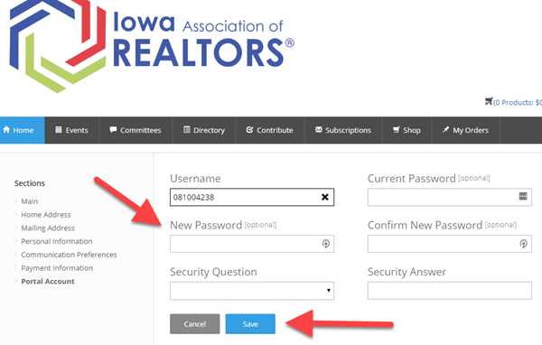 Matrix System Update: How to Change Your Password